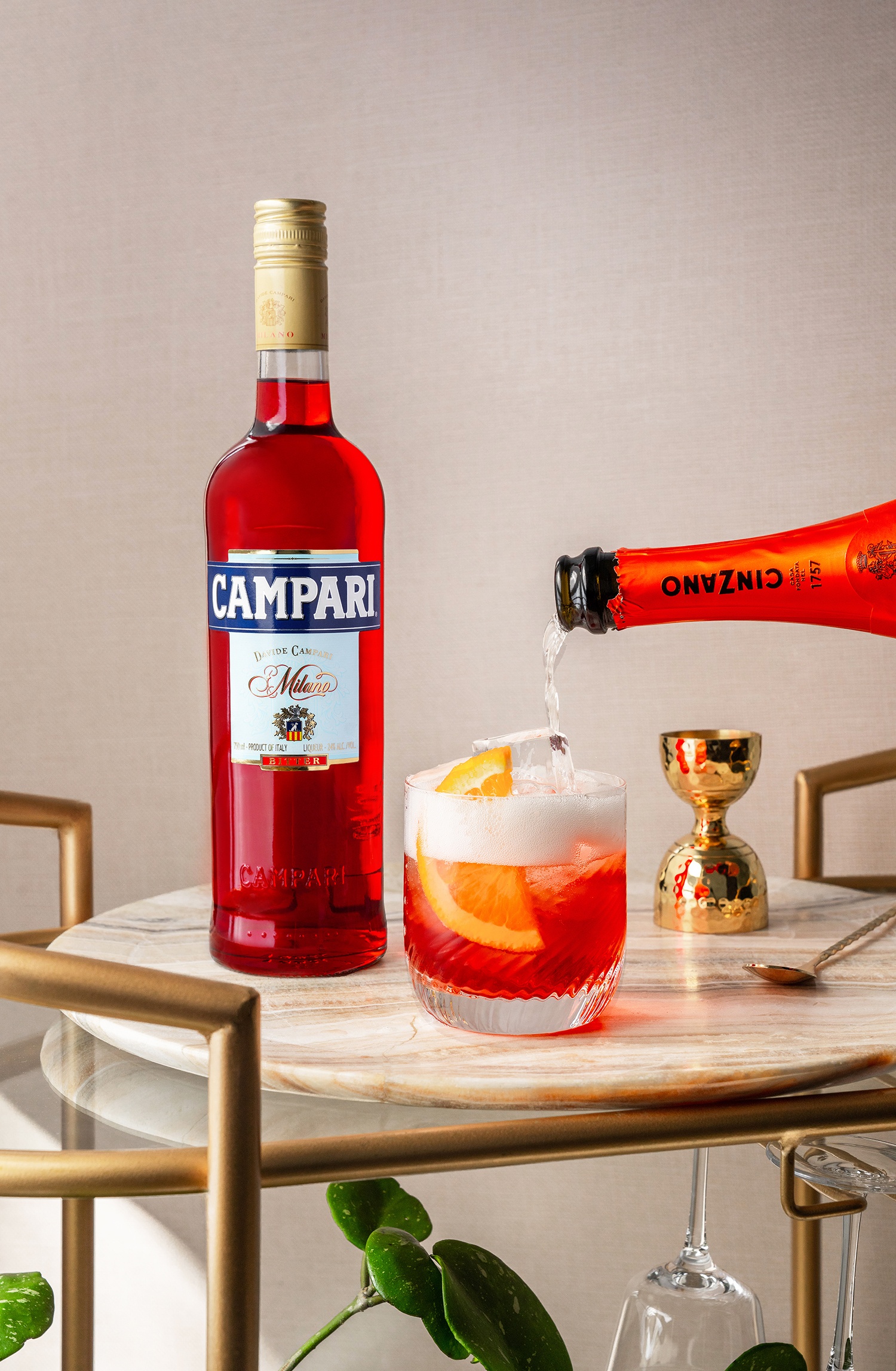 Negroni. Sbagliato. With Prosecco in it. - Campari Academy